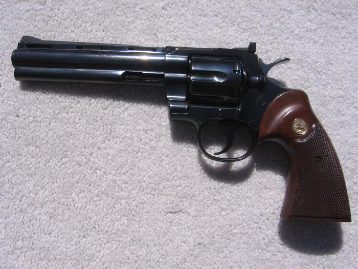 Colt Python 357 Magnum 6 Inch Blue From 1969 For Sale at GunAuction.com - 8706558